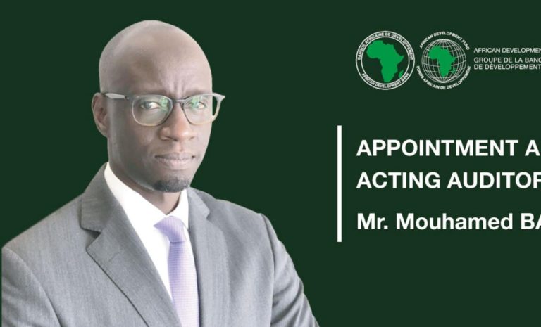 Mouhamed Ba nommé auditeur général par intérim de la Banque africaine ...