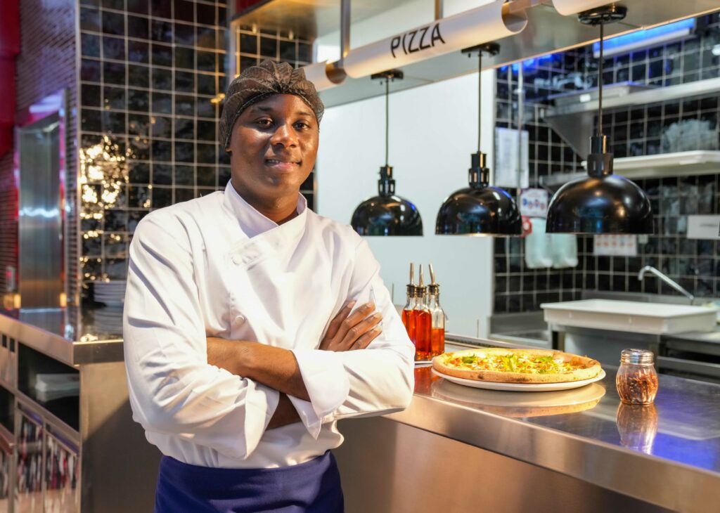 The young Congolese Chef Michée Kalengay Kabuima, 27, joins the ...